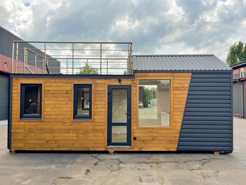 Container haus,Bauwagen, Modulhaus | Tiny House ganzjährig bewohnbar